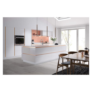 Milano Ultra Bianco Gloss - Modern - Kitchen - Other - by Wren Kitchens ...