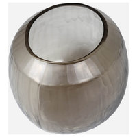 Rhone Smoky Glass Vase Medium - Transitional - Vases - by BoBo ...
