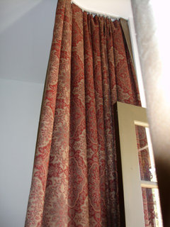 Window treatments for very tall narrow windows in Great Room. | Houzz Forum
