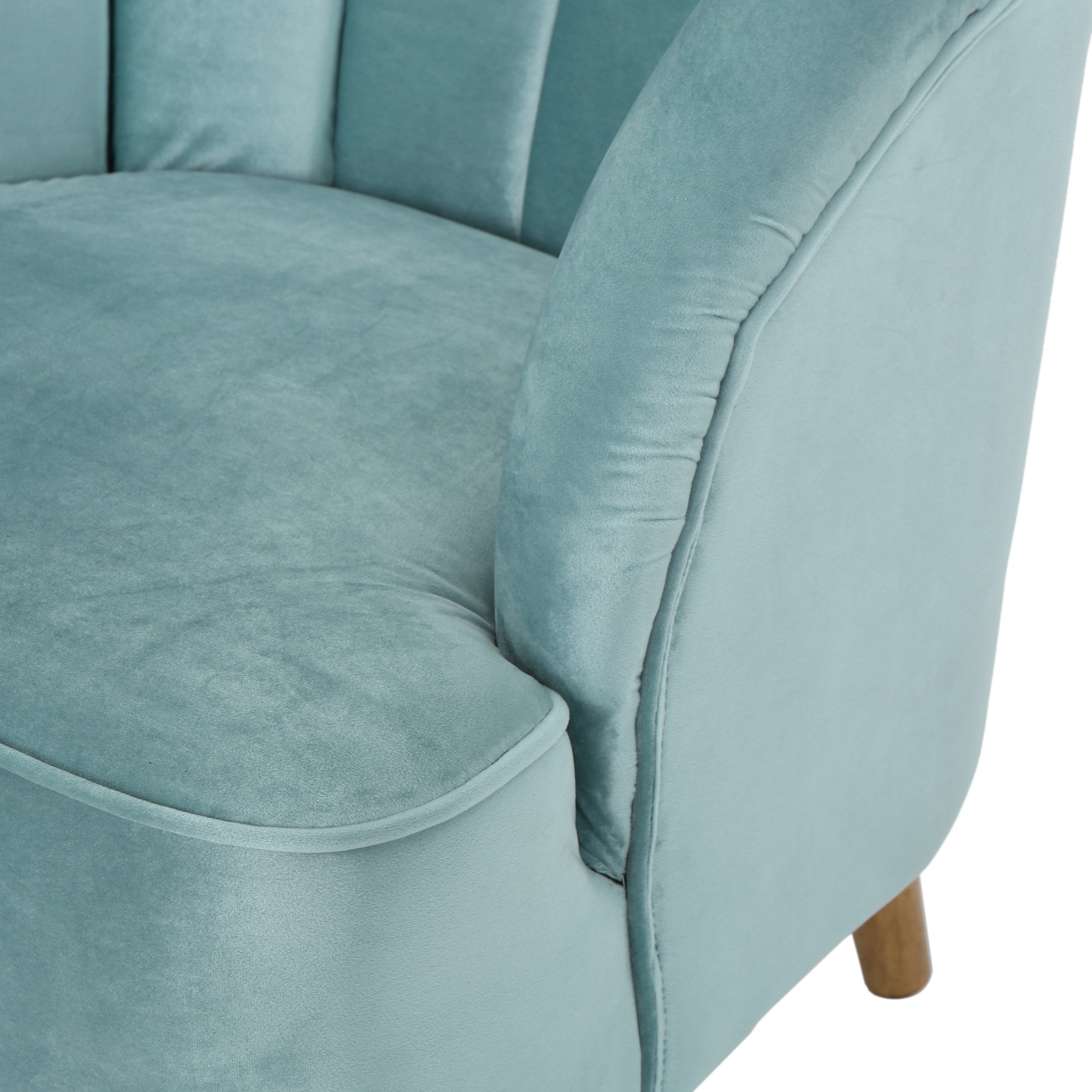 GDF Studio Scarlett Modern New Velvet Club Chair - Midcentury ...