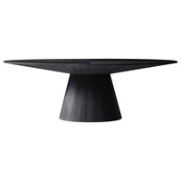Gavin Black Dining Table - Transitional - Dining Tables - by Meridian ...