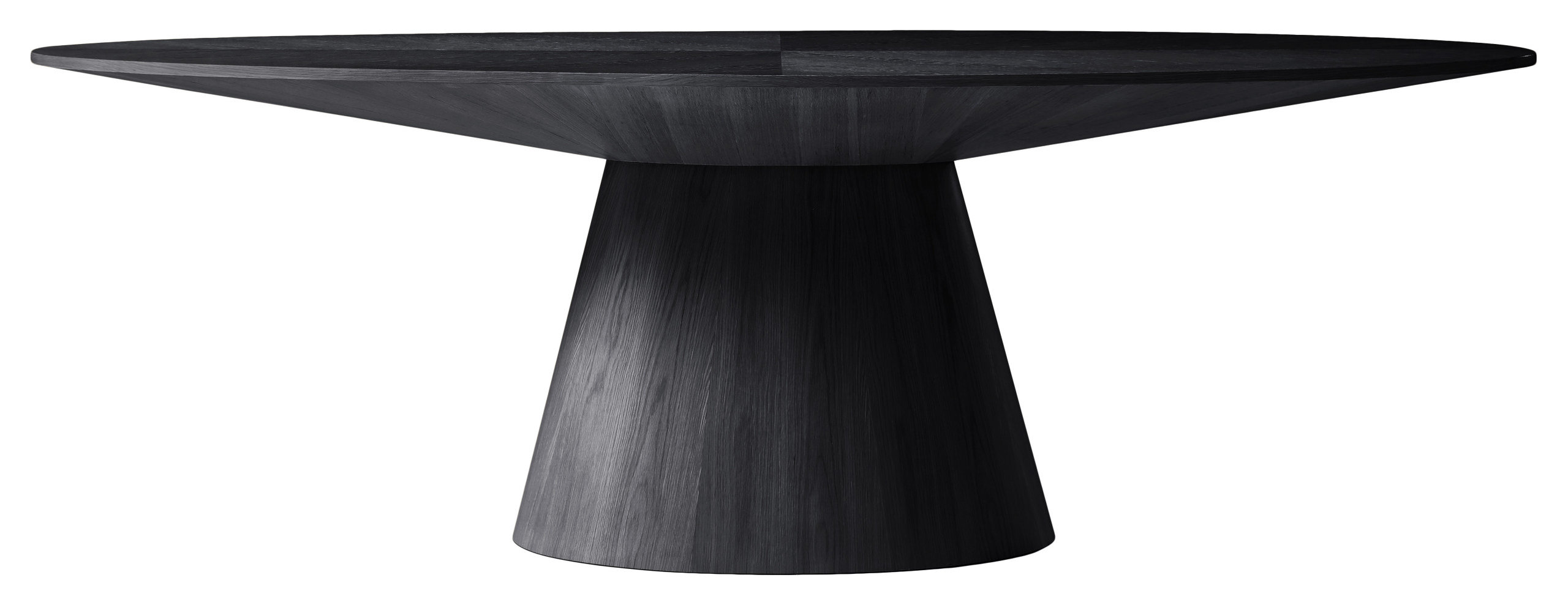 Gavin Black Dining Table - Transitional - Dining Tables - by Meridian ...