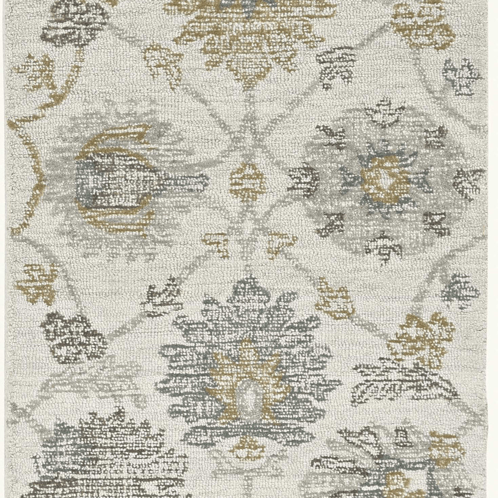96 X 132 Ivory Wool Rug - Traditional - Area Rugs - by HomeRoots | Houzz