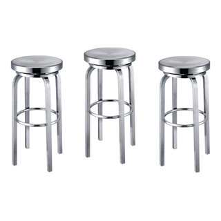 Mel Stool 26", Set of 3 - Contemporary - Bar Stools And Counter Stools ...