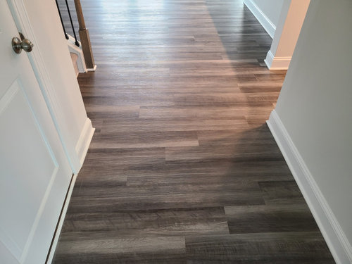 Foyer Wall Not Straight