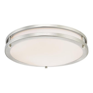 Westinghouse 6401200 Single LED 11"W Flush Mount Ceiling Fixture ...