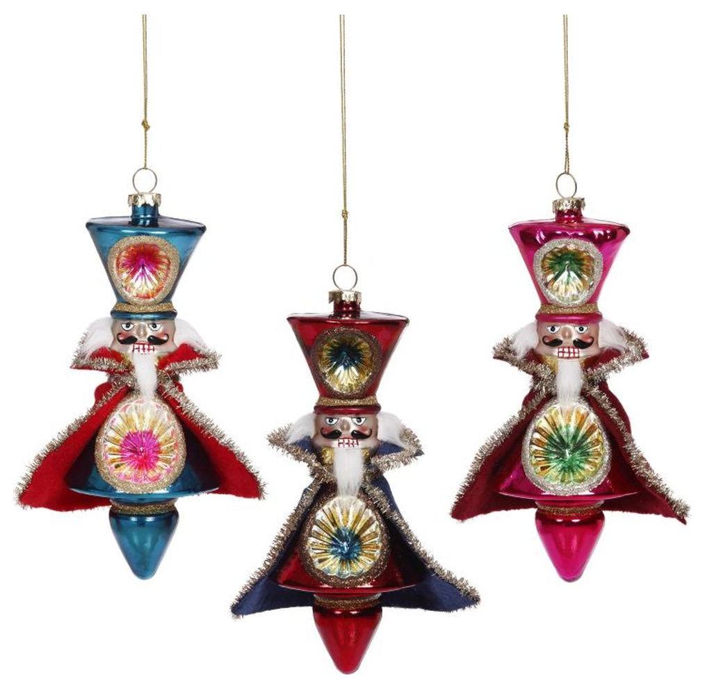 Mark Roberts 2022 Nutcracker Finial Ornament, Assortment of 3 7 ...