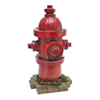 Fire Hydrant Statues, Set of 2 - Traditional - Decorative Objects And ...