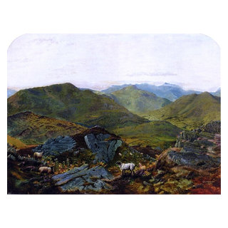 John Atkinson Grimshaw Landscape in the Lake District Wall Decal, 21x28 ...