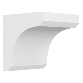 Standard Legacy Architectural Grade PVC Corbel, 7"W x 8"D x 8"H ...