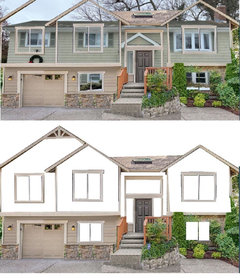 Raised Ranch Exterior - Windows, Siding