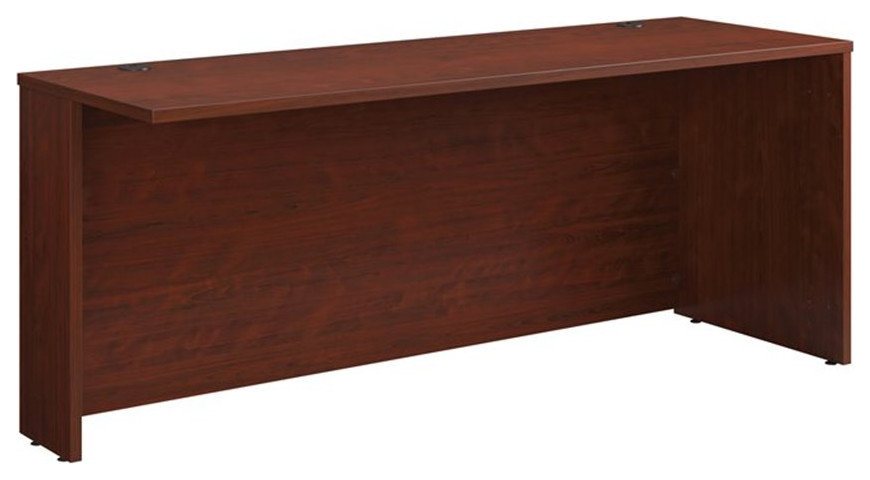 Home Square 2-Piece Set with Desk Shell & Storage Cabinet with Doors ...