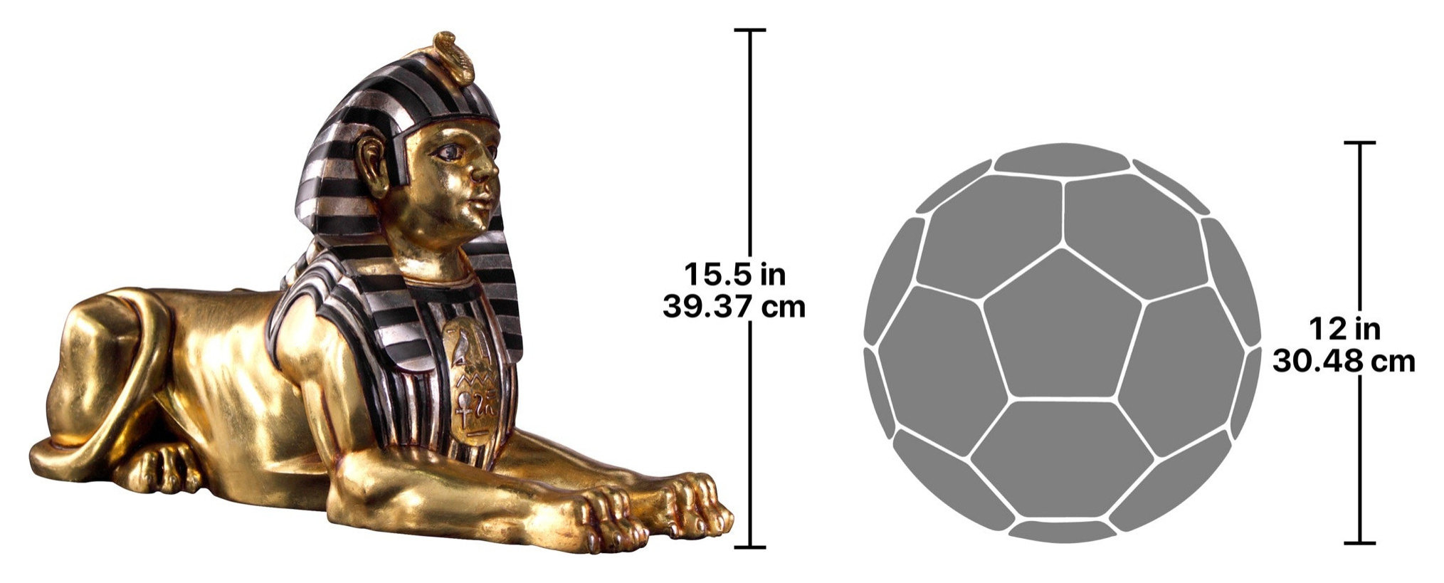 Famed Egyptian City of Alexandra Sphinx Statue - Traditional ...