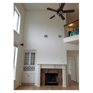Francois Paint & Floor - Modern - Living Room - Dallas - by AB-TX ...