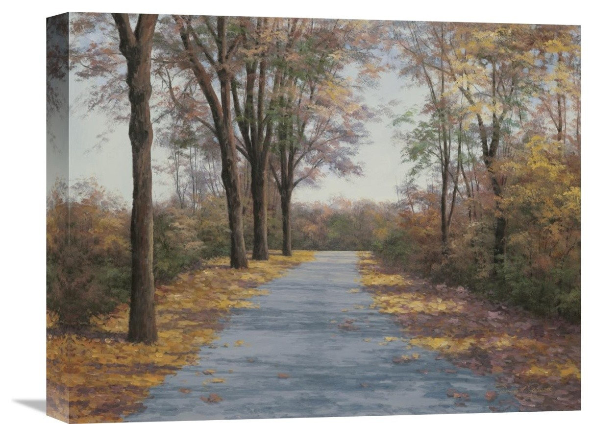 "October Walk" Artwork, 20" x 16" - Prints And Posters - by Global ...