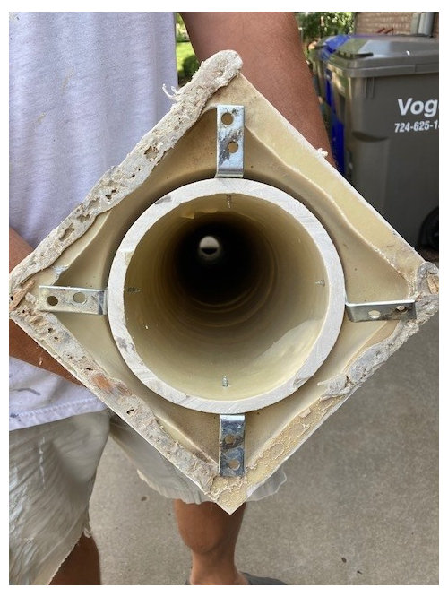 what is this column made of