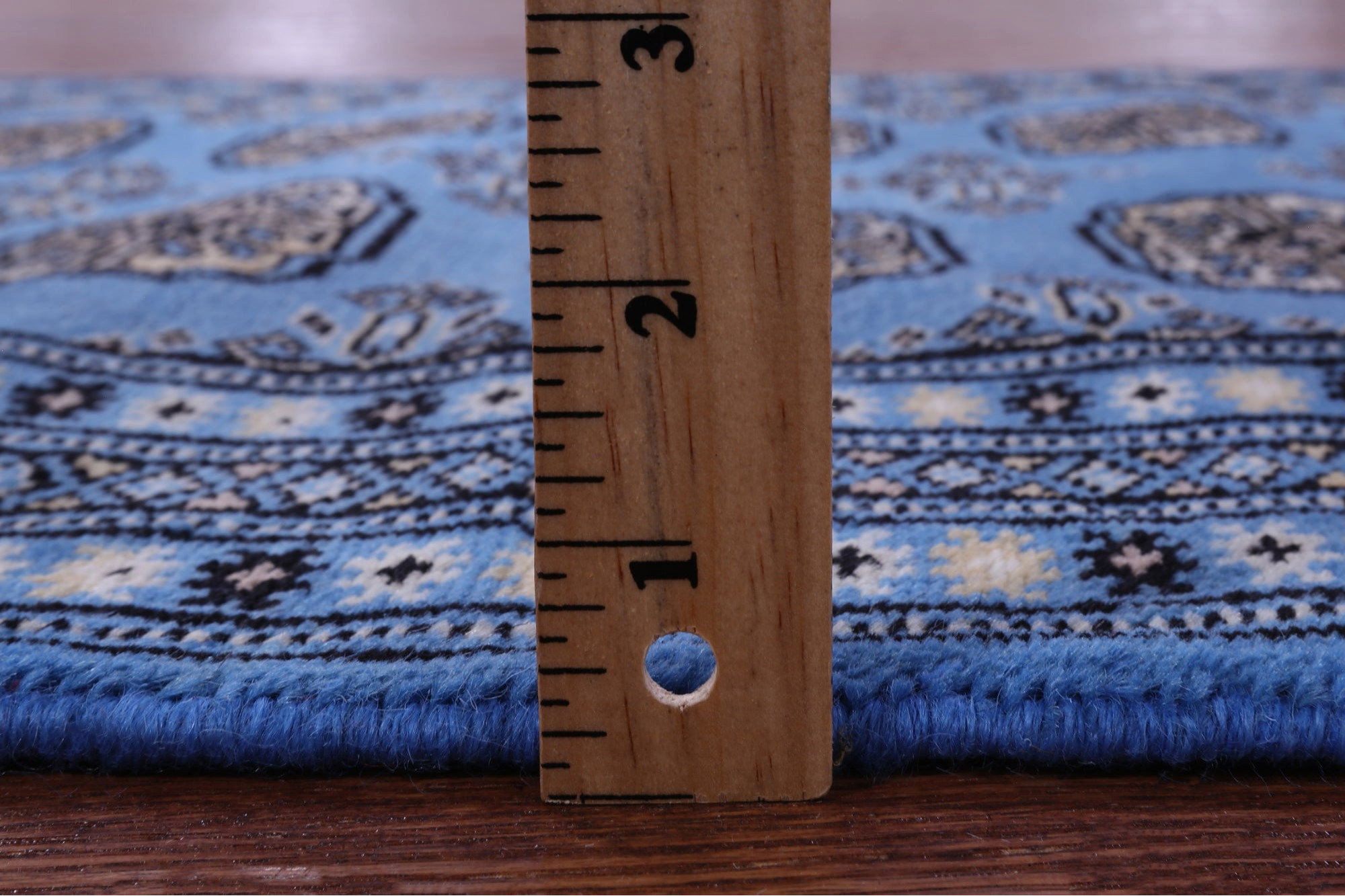 Silky Bokhara Handmade Wool Runner Rug 2' 7" X 8' 0" - Q21895, 2' 7" X ...