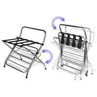 2-Shelf High Back Luggage Rack - Craftsman - Closet Organizers - by Ami ...