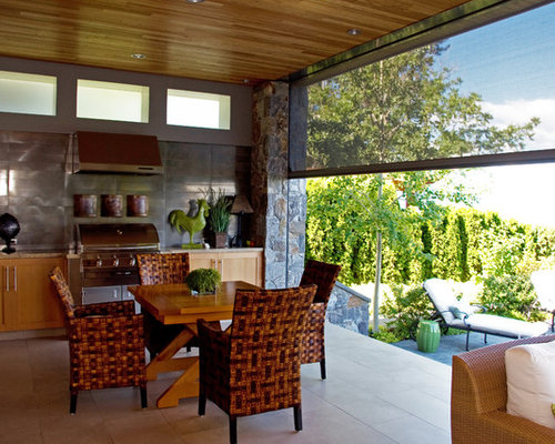 Screened Outdoor Kitchens | Houzz