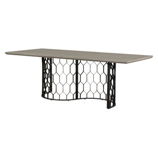 Solange Dining Table - Industrial - Dining Tables - by HedgeApple | Houzz