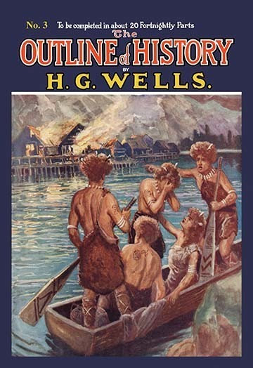 The Outline of History by HG Wells, No. 3: Tragedy, 12" x 18 ...