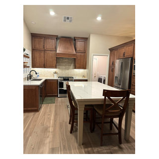 Kitchen Remodel ft. Tri Color Cabinets - Kitchen - Phoenix - by Todd ...