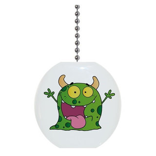 Green Monster Ceiling Fan Pull - Traditional - Ceiling Fan Accessories ...