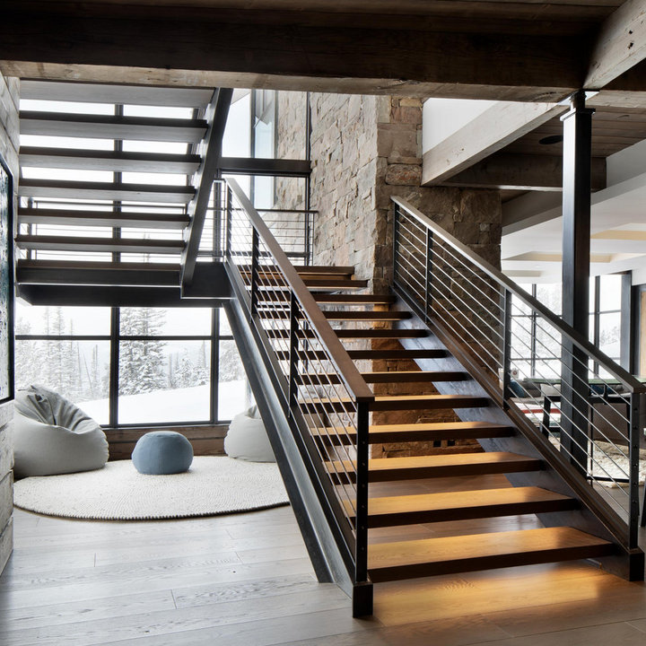 75 Beautiful Rustic Staircase Ideas and Designs - June 2024 | Houzz UK
