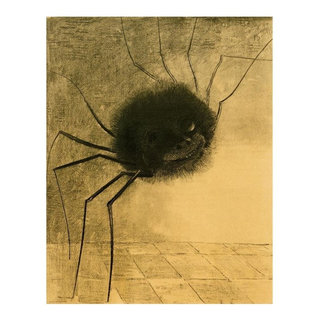 "The Smiling Spider" Digital Paper Print by Odilon Redon, 15"x18 ...