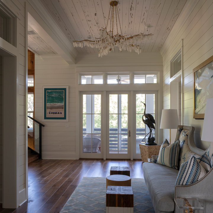 75 Shiplap Wall Hallway Ideas You'll Love - June, 2025 | Houzz