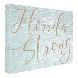 Florida Strong, 24x30 - Contemporary - Prints And Posters - by Stupell ...