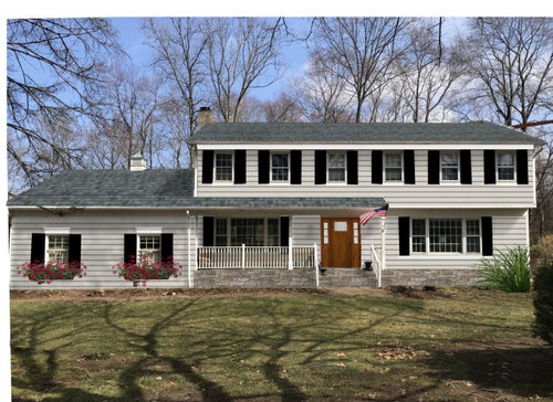Brick vs siding and color decision for 1970 garrison colonial - pics ...