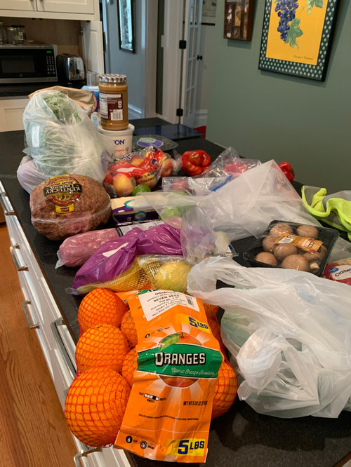 Saturday errands with DH