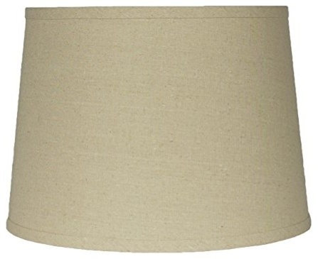 French Drum Lamp Shade, Linen, 14x16x11" - Transitional - Lamp Shades ...