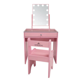 Slaystation Little Princess Vanity Table Set - Contemporary - Kids ...