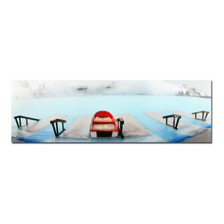 'Iceland' Canvas Art by Preston, 8" x 24" - Traditional - Prints And ...