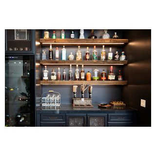 Moody Bar - Modern - Home Bar - San Diego - by La Costa Cabinets ...