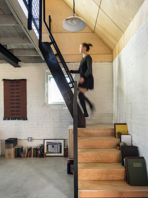 Industrial Staircase Design Ideas, Pictures, Remodel & Decor