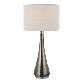 Uttermost Contour Metallic Glass Table Lamp 30039 - Transitional ...