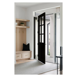 Modern Tudor Rambler - Contemporary - Entry - Minneapolis - by Swanson ...