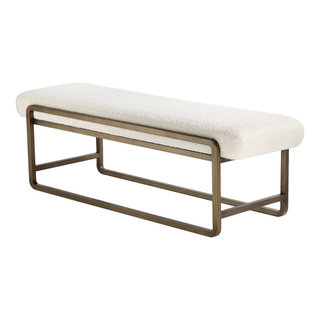 Cole Bench - Contemporary - Upholstered Benches - by American Home ...