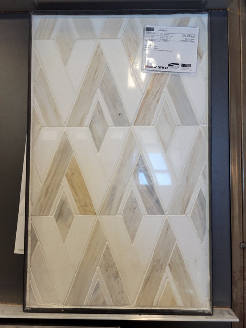 Modena Marble mosaic wall tile?