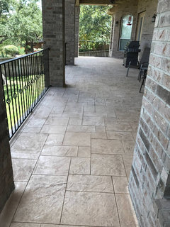 Tile pattern advice for large outdoor space | Houzz Forum