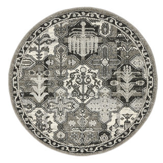 Unique Loom Cathedral La Jolla Rug, 3'3"x3'3" - Mediterranean - Area ...