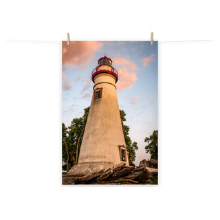 Marblehead Lighthouse at Sunset From the Shore Unframed Wall Art Prints ...