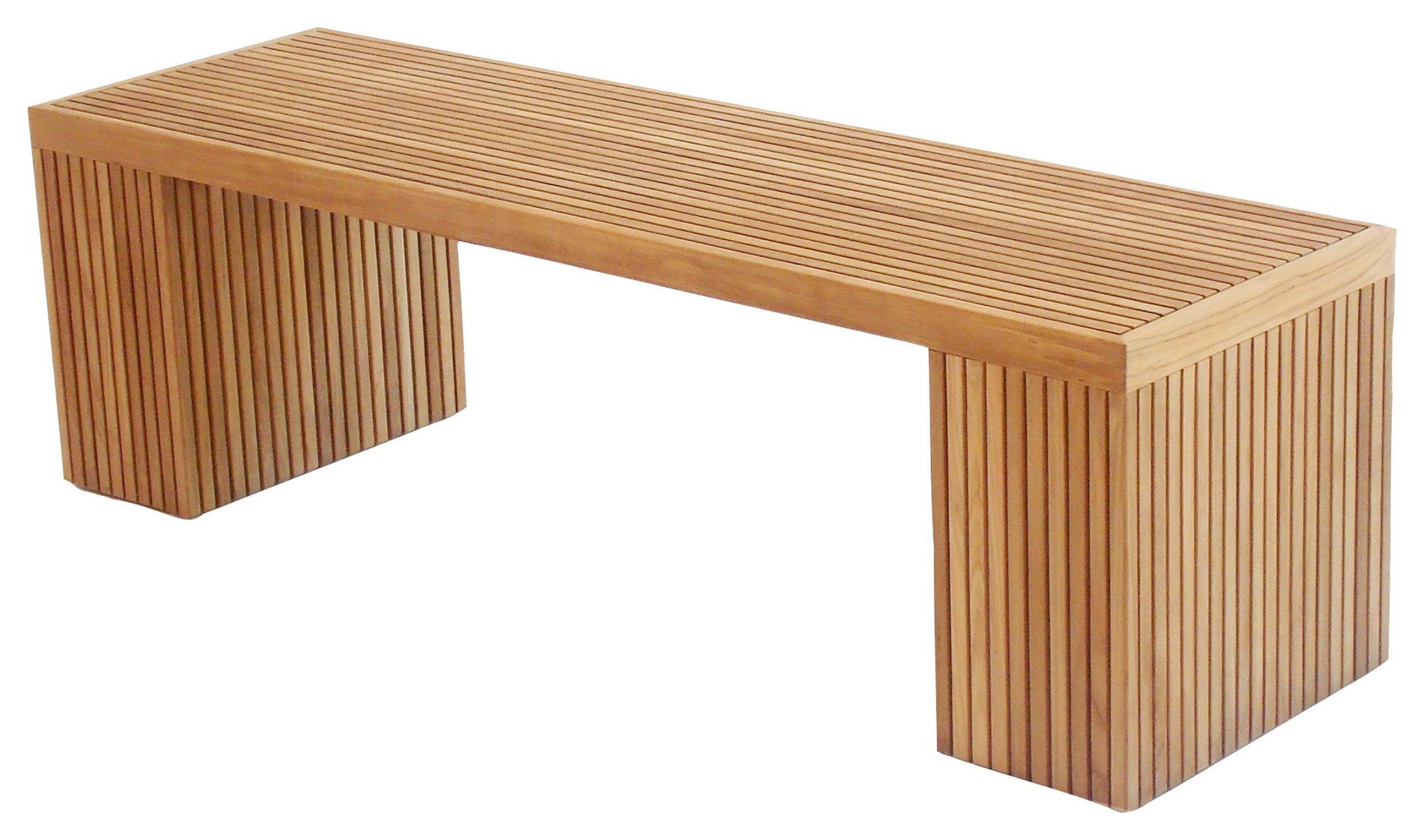Teak Bench Liner 59" (150 cm) - Transitional - Accent And Storage ...