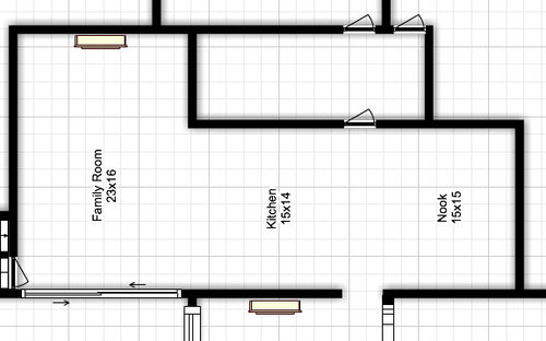 Any standard galley kitchen with island plans for 15x14 space?