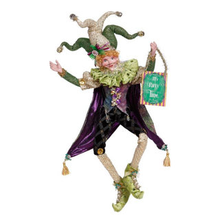 Mardi Gras Jester 20.5" - Contemporary - Decorative Objects And ...