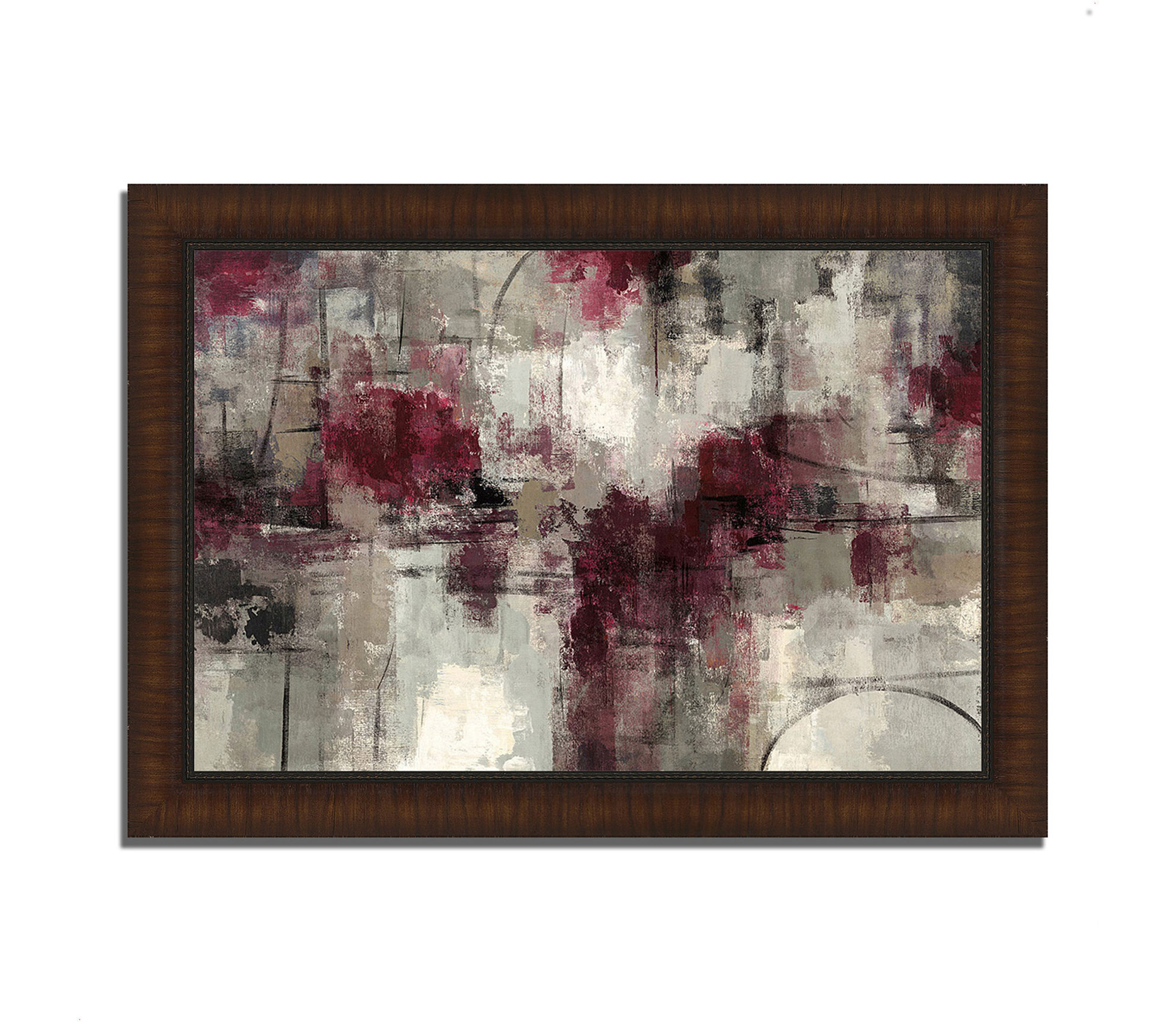 "Stone Gardens" By Silvia Vassileva, Framed Painting Print, Ready To Hang - Traditional - Prints ...