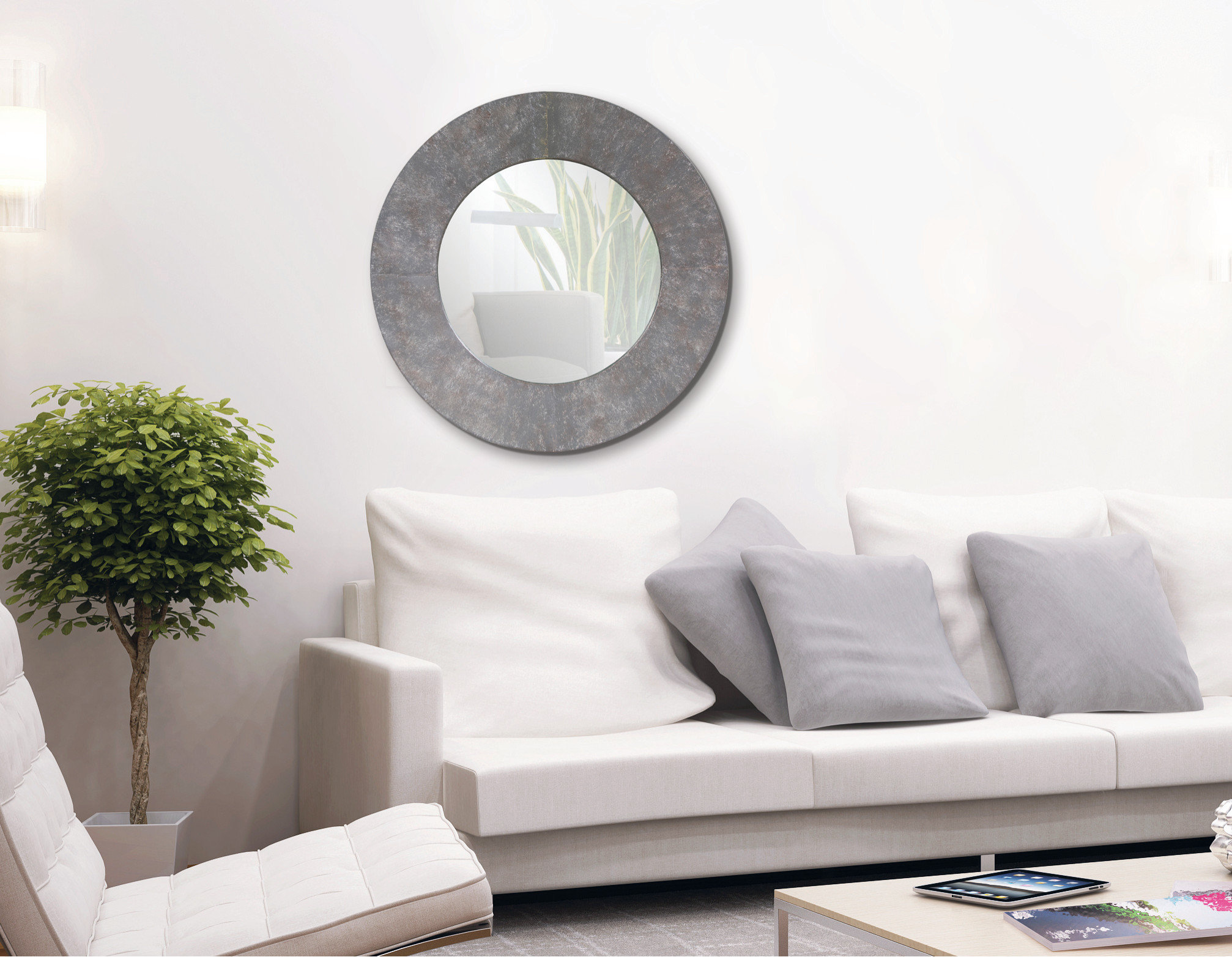 Bolton Mirror - Contemporary - Wall Mirrors - by Howard Elliott ...